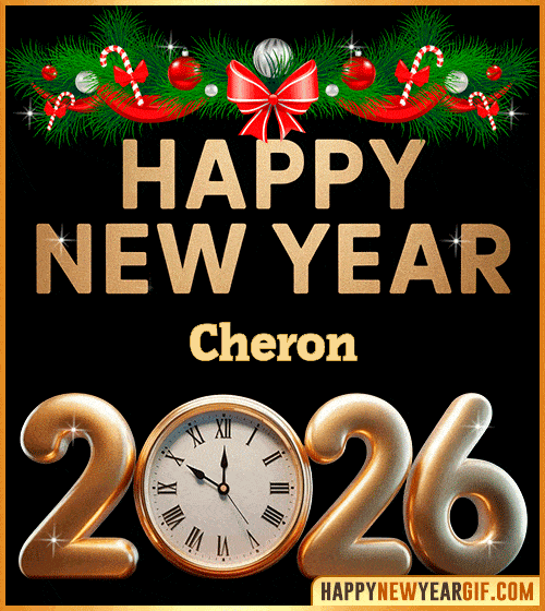 Happy New Year 2026 Cheron gif